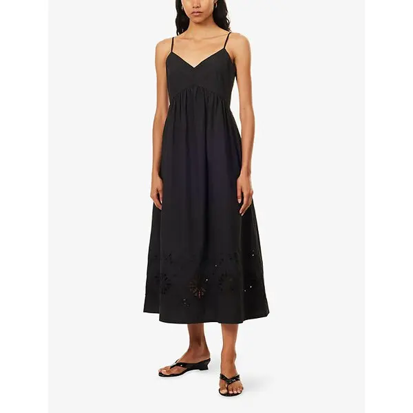 Jenni Kayne Peninsula Embroidered Midi Dress