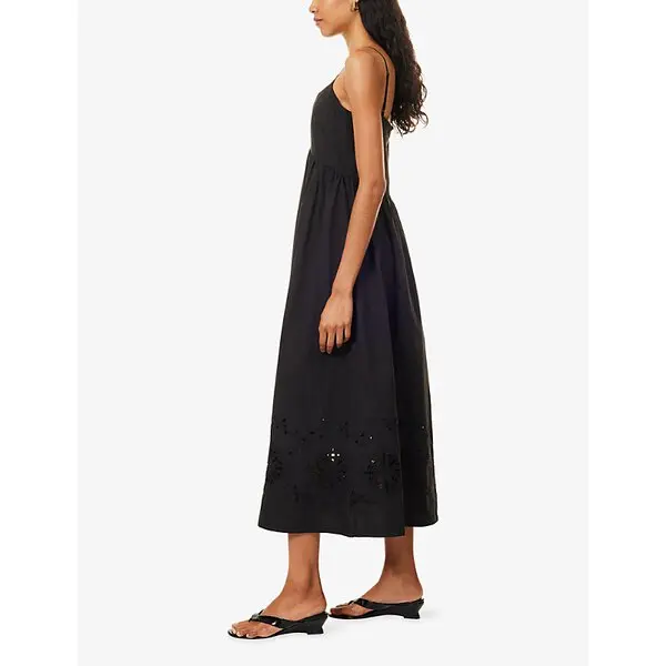 Jenni Kayne Peninsula Embroidered Midi Dress
