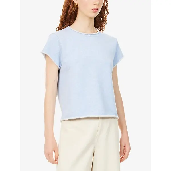 ME+EM Baby Tee Short-sleeve Cotton Sweatshirt