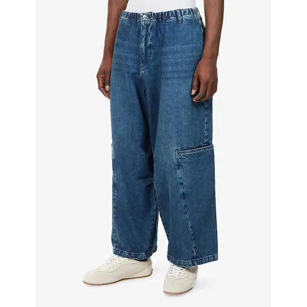 SEVENTH Saygo Drawstring-waist Denim Jeans