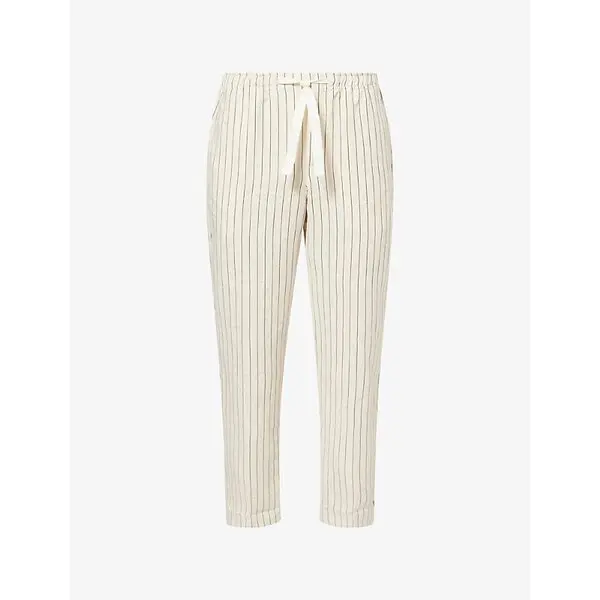 Orlebar Brown Alex Striped Linen Trousers
