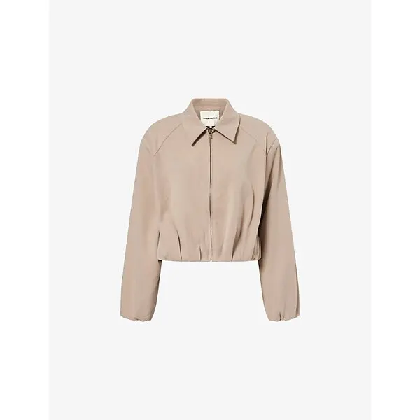 THE COUTURE CLUB Balloon Hem Woven Jacket