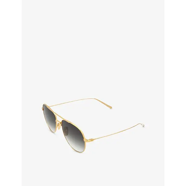 Dita D4000440 Artoa 79. Pilot-frame Metal Sunglasses