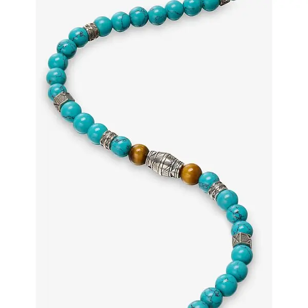 THOMAS SABO Sterling-silver And Tiger's Eye Necklace