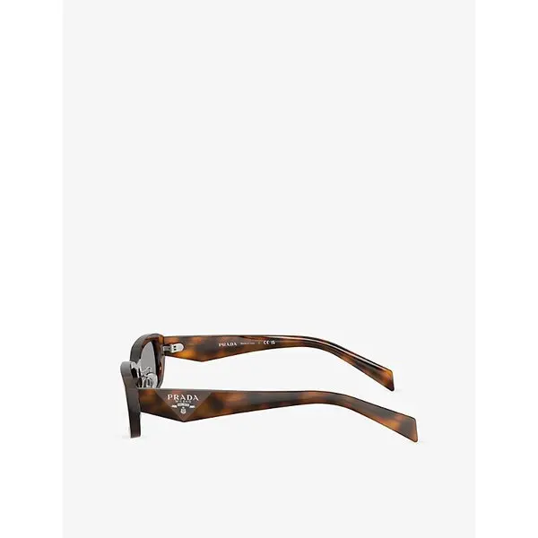 Prada Pr B06s Rectangle-frame Sunglasses