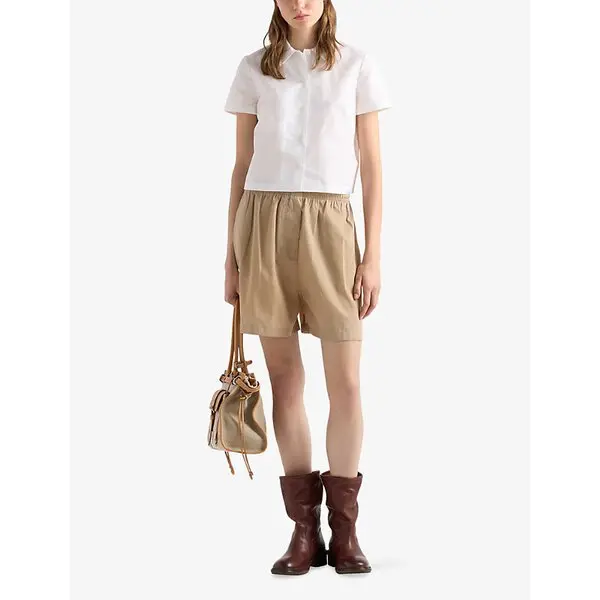 Prada Washed Re-nylon Shorts