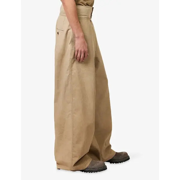UMA WANG Paulo Wide-leg Woven Trousers