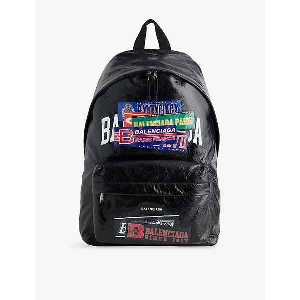 Balenciaga Explorer Leather Backpack