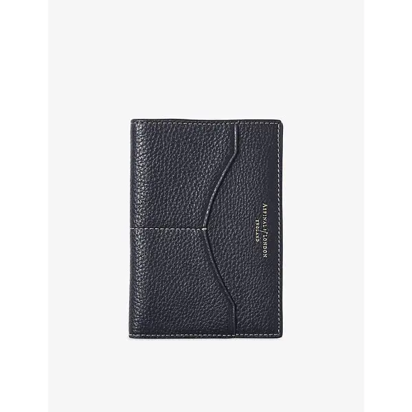 ASPINAL OF LONDON Hudson Leather Passport Holder