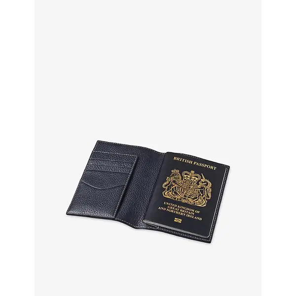 ASPINAL OF LONDON Hudson Leather Passport Holder