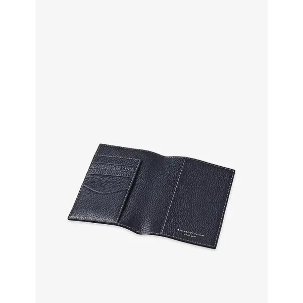 ASPINAL OF LONDON Hudson Leather Passport Holder