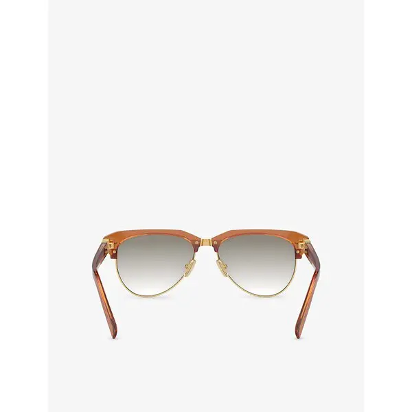 Miu Miu Aviator-frame Acetate Sunglasses Mu 09zs