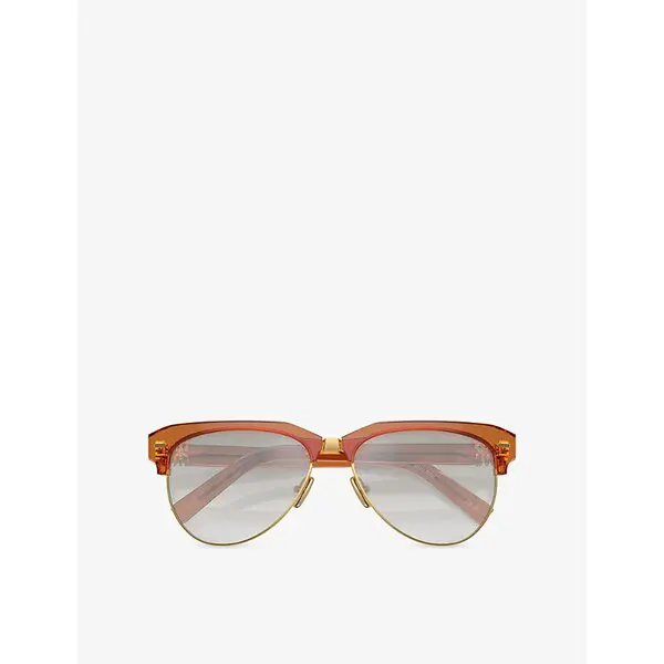 Miu Miu Aviator-frame Acetate Sunglasses Mu 09zs