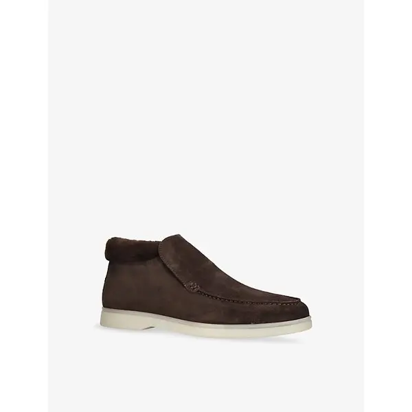 AURELIEN Aurélien City Lined Suede Loafers