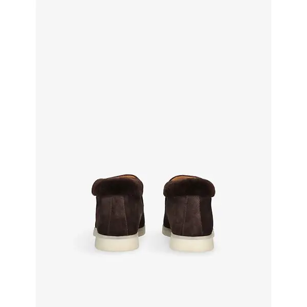 AURELIEN Aurélien City Lined Suede Loafers