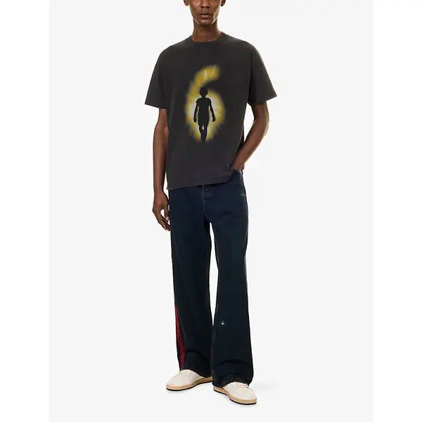 1886 Digital Sense Graphic-print Cotton T-shirt