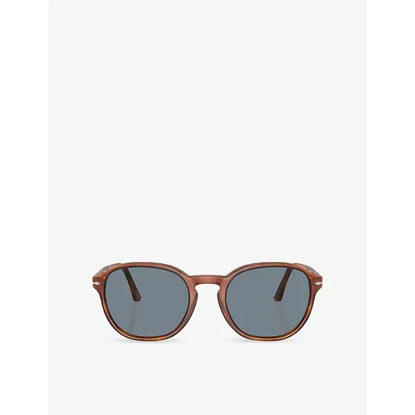 Persol Po3343s Pillow-frame Acetate Sunglasses