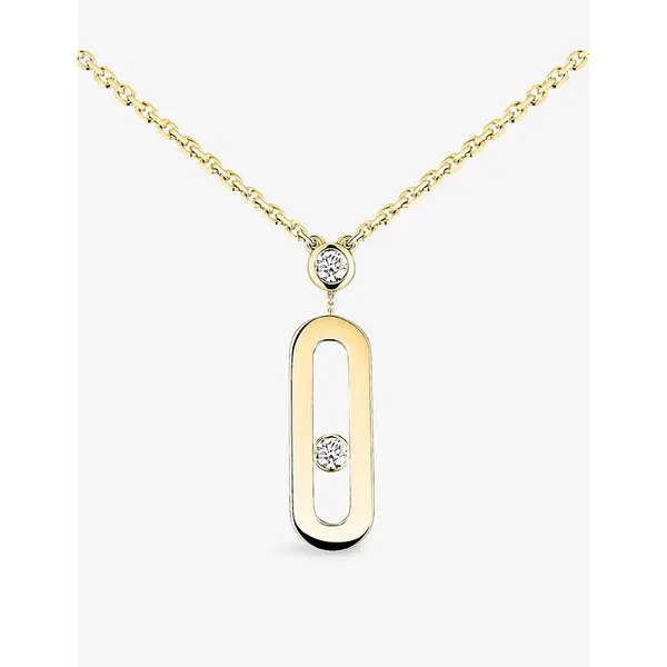 Messika 18ct Gold Diamond Pendant Necklace