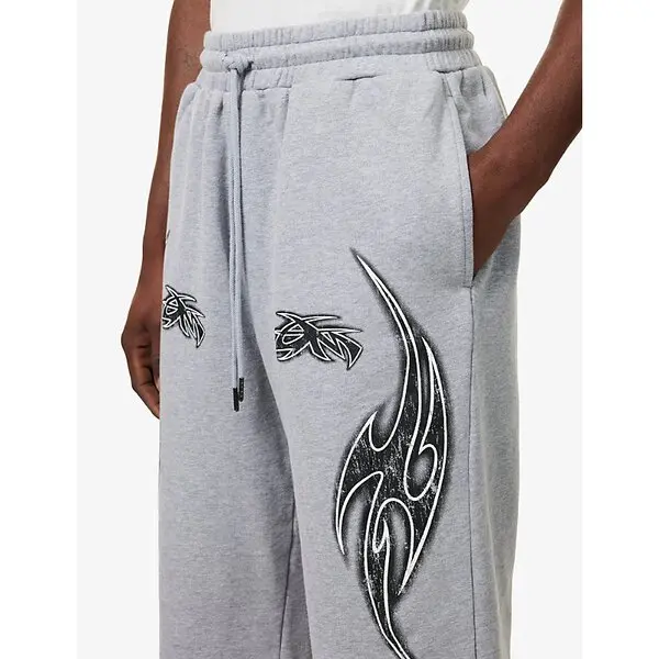 GODMADE Vivid Logo-print Cotton Shorts