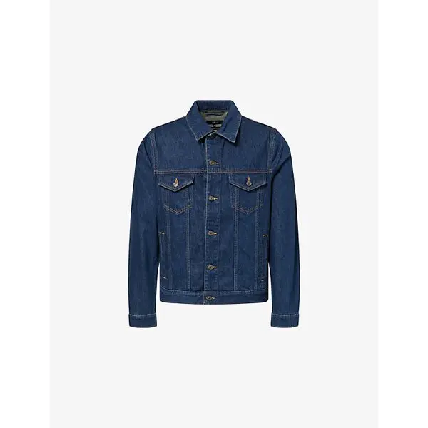 7 For All Mankind Perfect Long-sleeve Denim Jacket