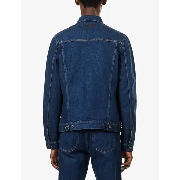 7 For All Mankind Perfect Long-sleeve Denim Jacket