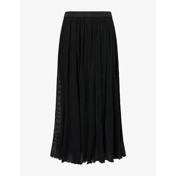 CFCL Hypha Lucent Glitter Flared-leg Knitted Trousers