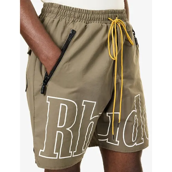Rhude Logo Ripstop Nylon Shorts