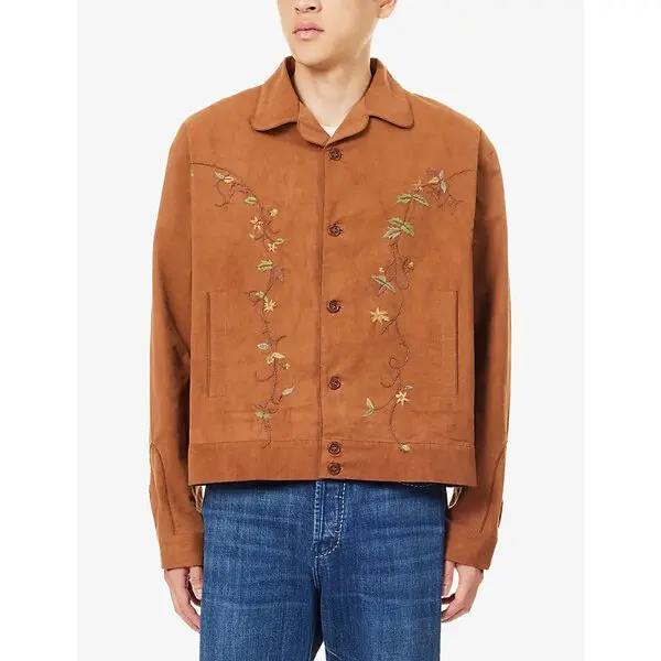 STORY MFG. Embroidered Cotton Jacket