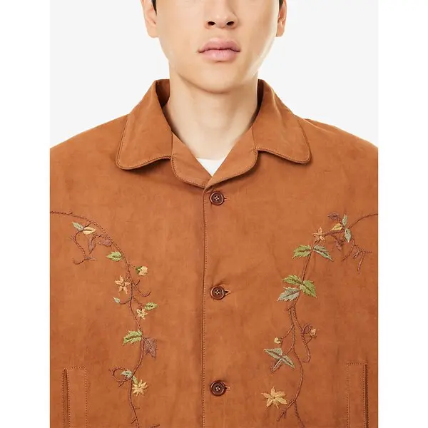 STORY MFG. Embroidered Cotton Jacket