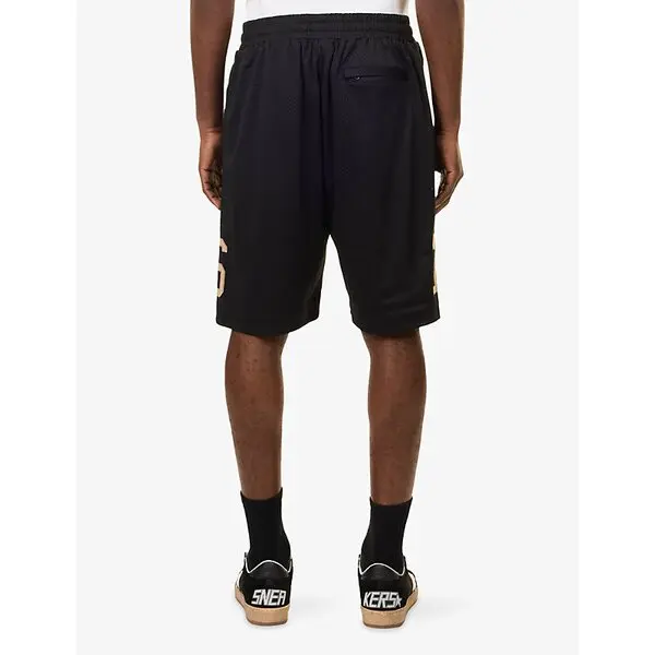 1886 Brand Appliqué Mesh-jersey Basketball Shorts
