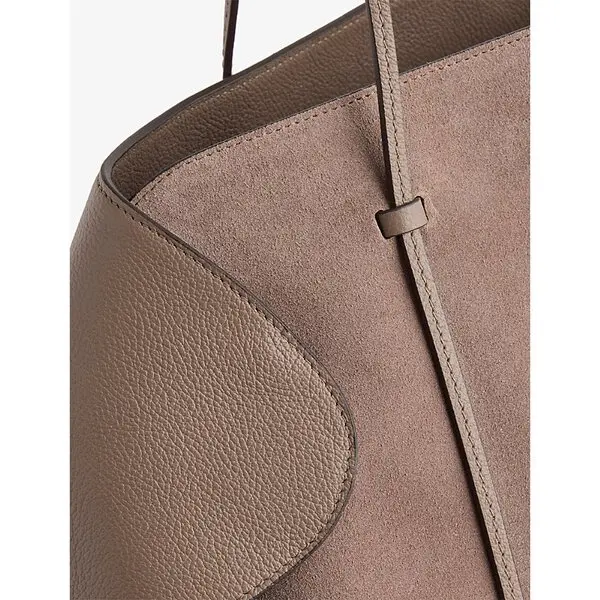 NEOUS Berenices Suede Holdall - Taupe