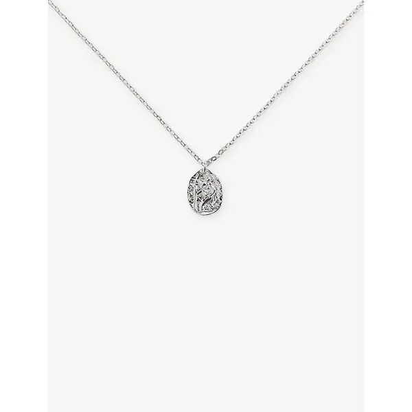 Monica Vinader Sterling Pendant Necklace - Silver
