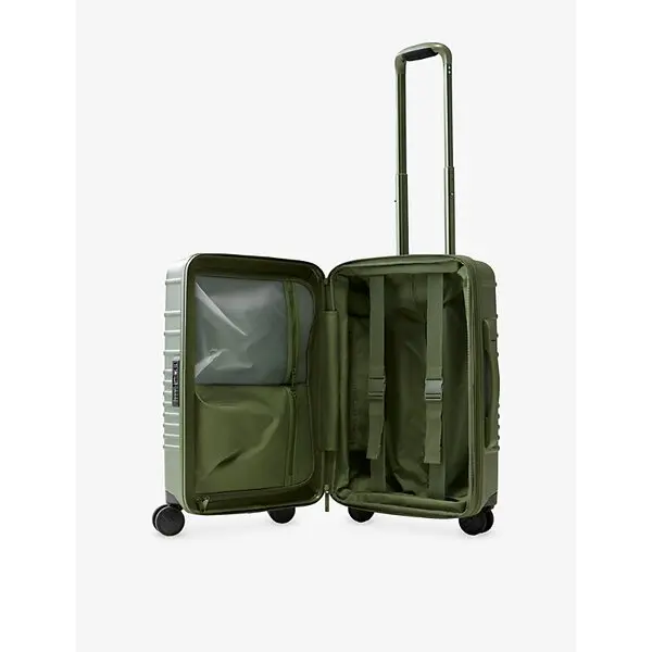 BEIS The Carry-on Roller Suitcase - Olive