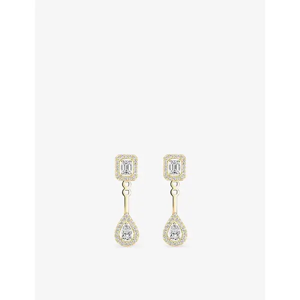 Messika My Twin Diamond Drop Earrings
