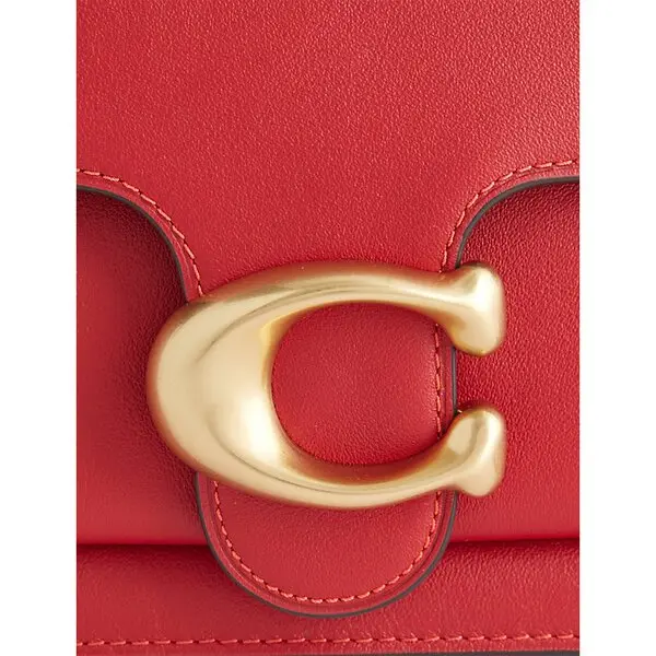 COACH Tabby 26 Leather Shoulder Bag - Poppy