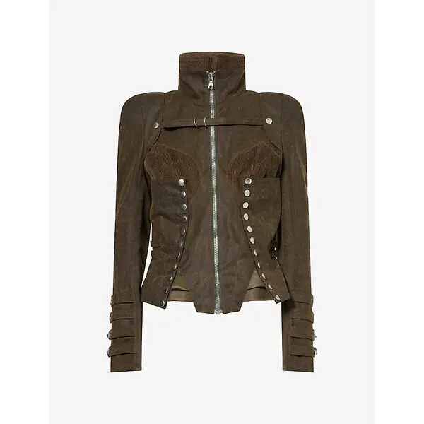 DILARA FINDIKOGLU Waxed-cotton Jacket
