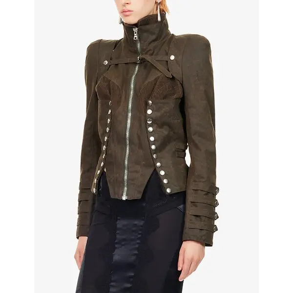 DILARA FINDIKOGLU Waxed-cotton Jacket