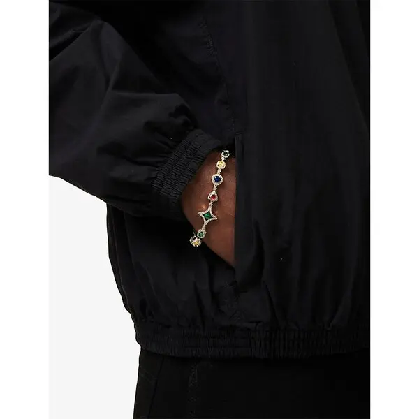 GLD Gemstone -plated Chain Bracelet