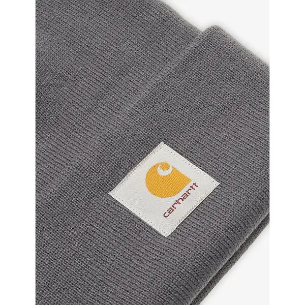 Carhartt Work In Progress Watch Brand-patch Acrylic Beanie Hat