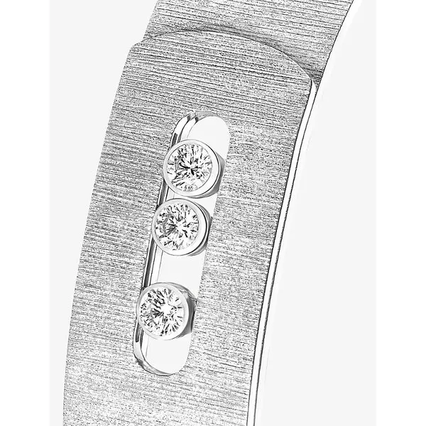 Messika 18ct Gold Diamond Cuff Bracelet
