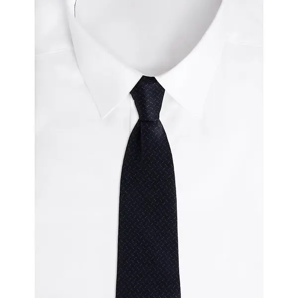 Corneliani Printed Silk Tie