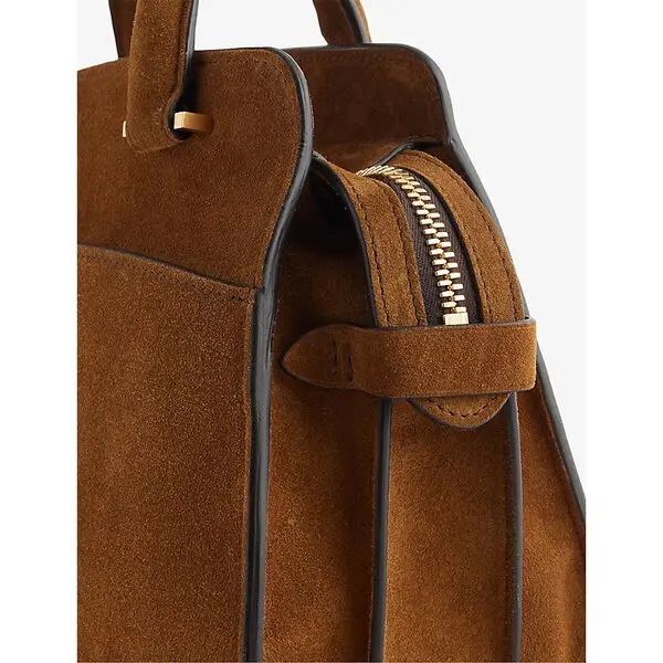 METIER Private Eye Mini Suede Top-handle Bag
