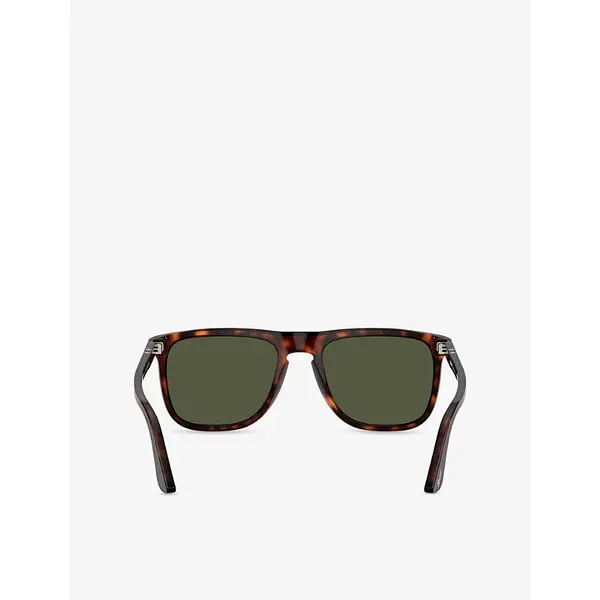 Persol Po3336s Pilot-frame Acetate Sunglasses - Brown