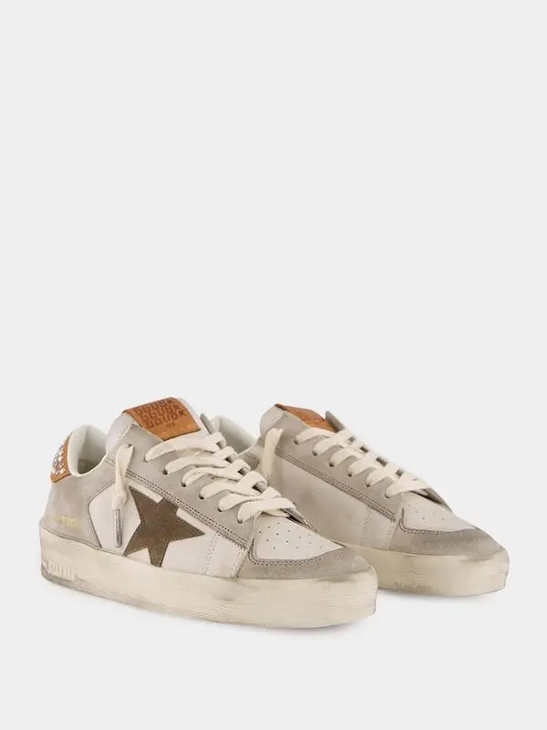 GOLDEN GOOSE Star Studded Leather Sneakers