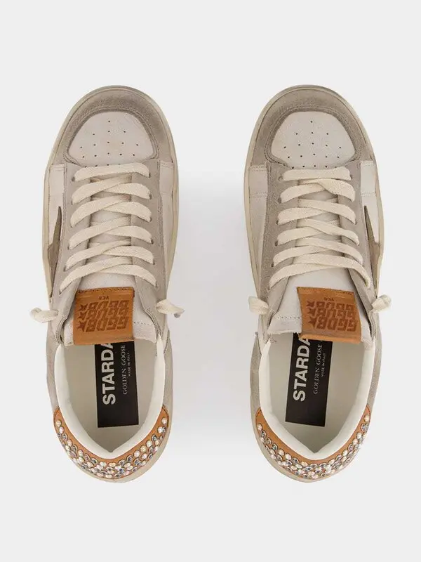 GOLDEN GOOSE Star Studded Leather Sneakers