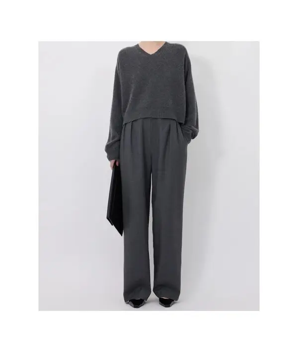 Loulou De Saison Anzor Boxy V-neck Sweater