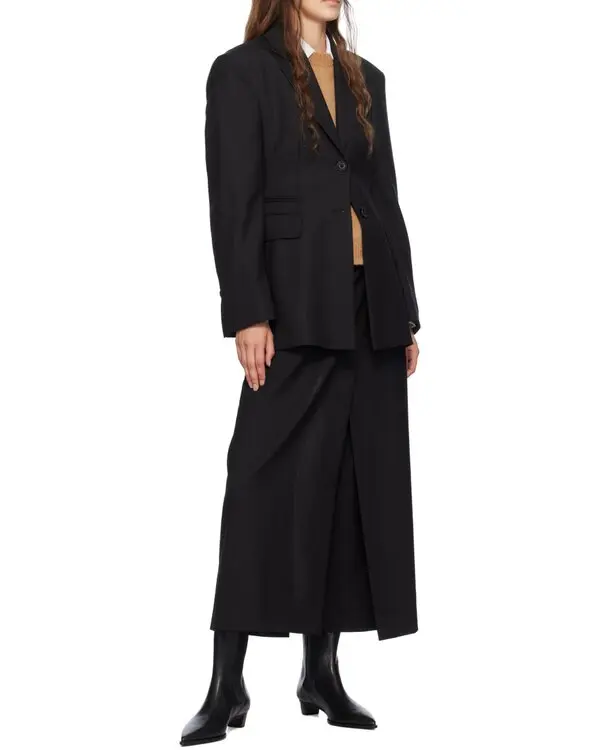 AeydĒ Kiki Pointed Chelsea Boots - Black