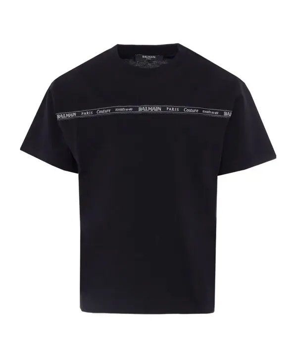 Balmain Logo-lettering T-shirt