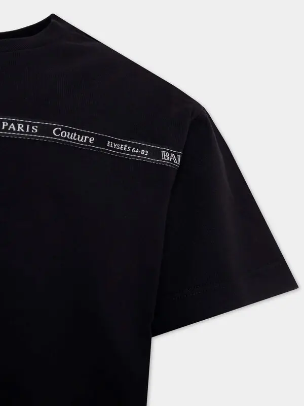 Balmain Logo-lettering T-shirt