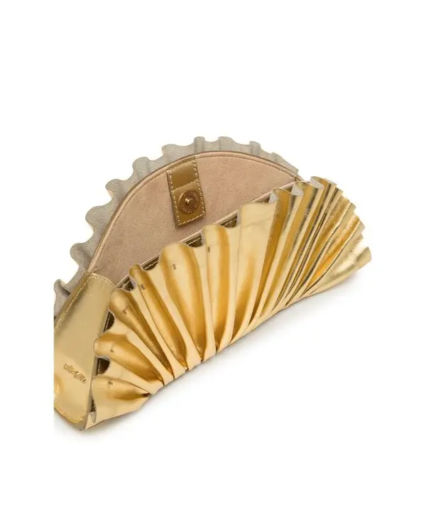 Cult Gaia Pleated Clutch
